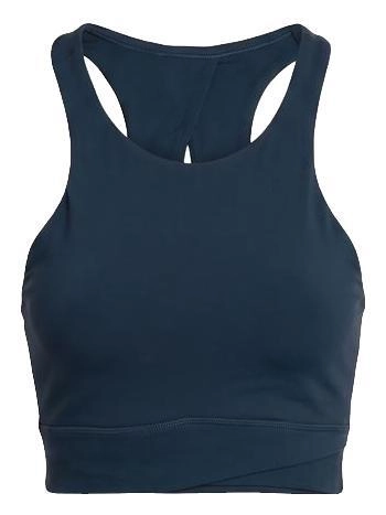 Nike One Twist Top Size Polyester, Elastane - Blue