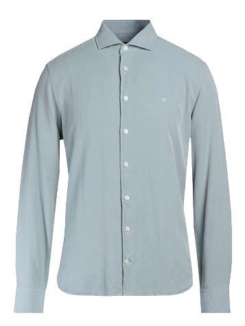 HACKETT  Shirt Sky Size Lyocell - Blue