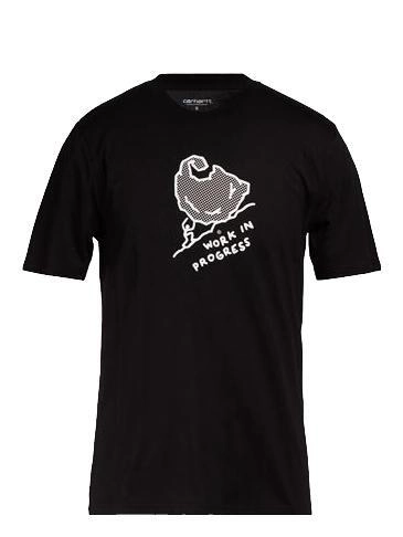 Carhartt Work In Progress T-shirt Size Organic Cotton - Black