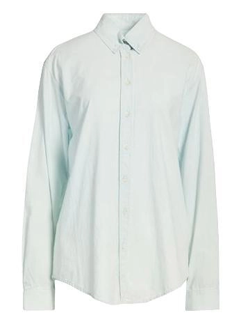 FRAME The Heritage Patched Shirt Shirt Size Cotton - Blue