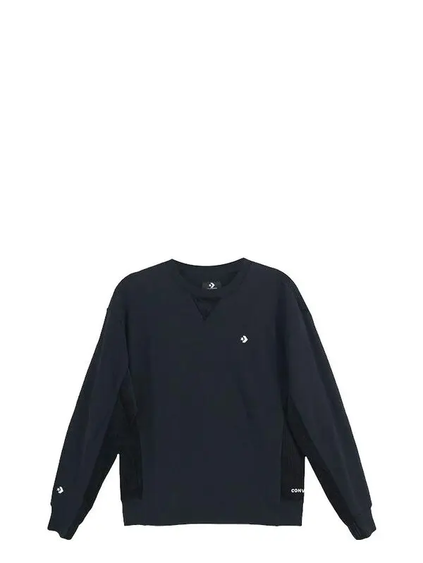 CONVERSE Star Crewneck Sweatshirt Asia Sizing - Black