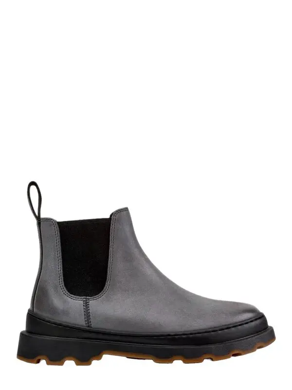 Camper Brutus+ Leather Chelsea Boots - Grey