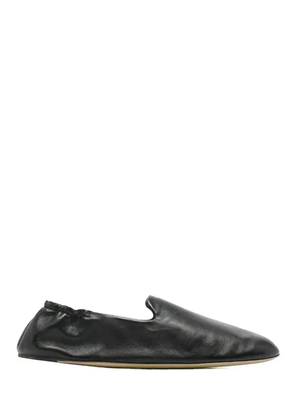 THE ROW Casa Loafers - Black
