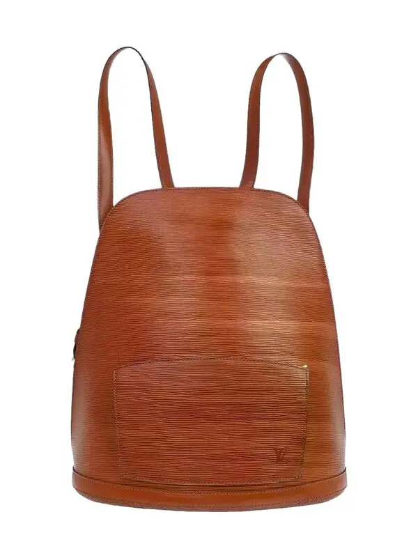 LOUIS VUITTON Epi Gobelins Leather Backpack - Brown