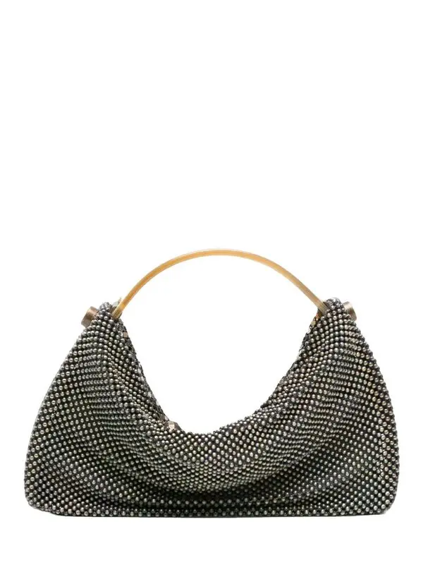 LAURA B Lavinia Mesh Mini Bag - Silver