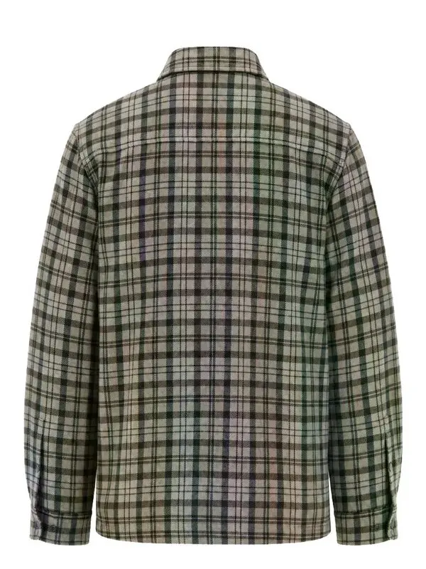 Woolrich Check-pattern Wool-blend Jacket - Neutrals