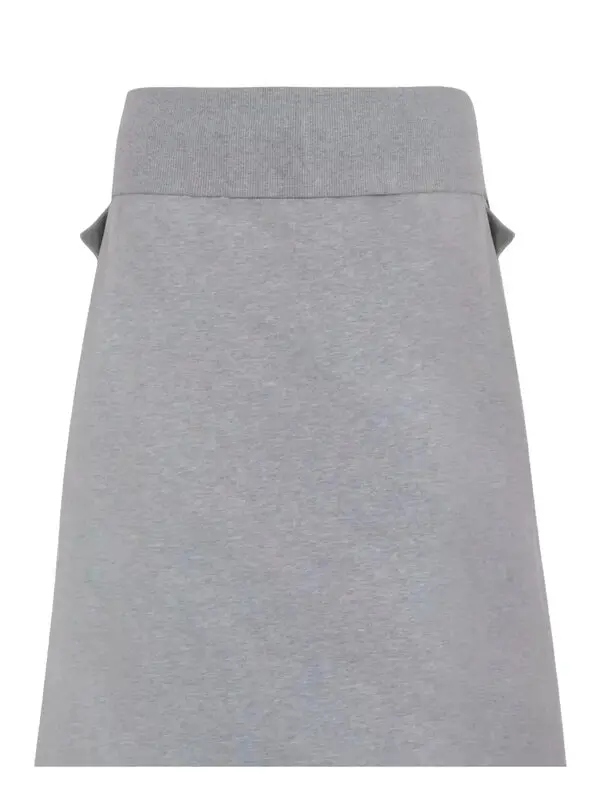 Sandy Liang Shiba Midi Skirt - Grey