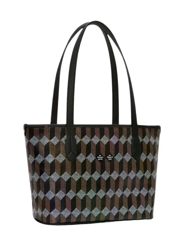 AU DEPART Tote No. 28 Geometric-monogram Tote Bag - Brown