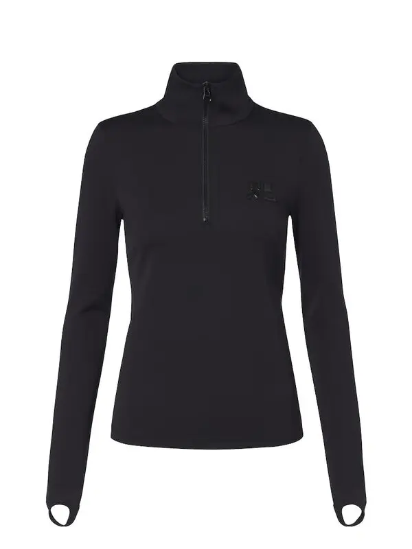 COURREGES Courrèges Logo Ski Top - Black