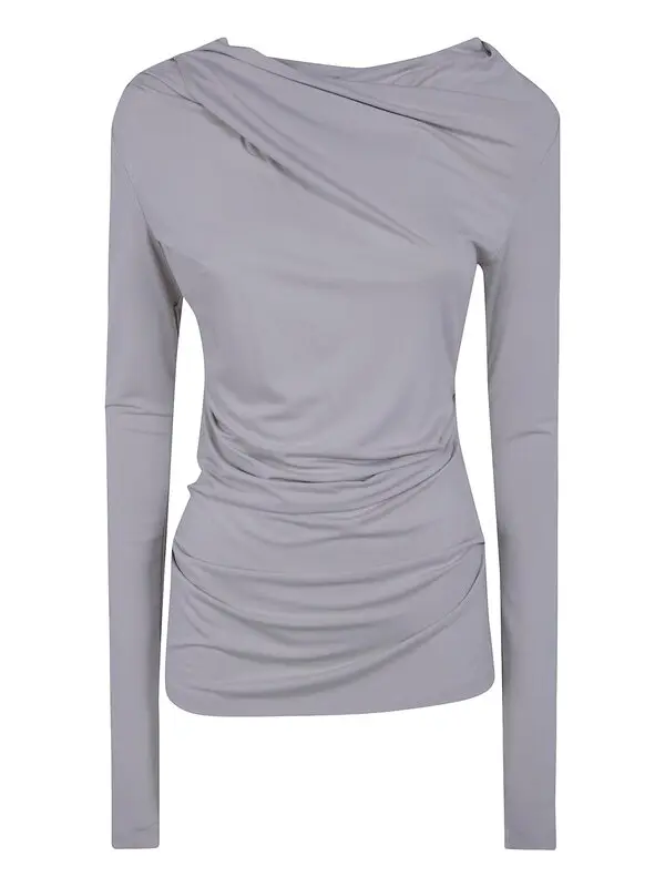 ENTIRE STUDIOS Top Drape - Gray