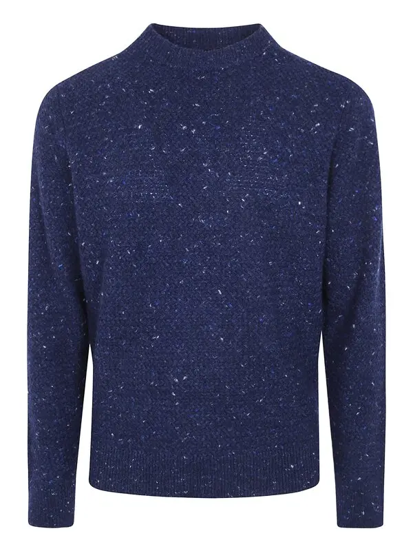 FILIPPO DE LAURENTIIS Round Neck Sweater - Blue