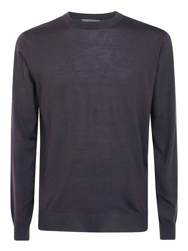 FILIPPO DE LAURENTIIS Round Neck Sweater - Gray