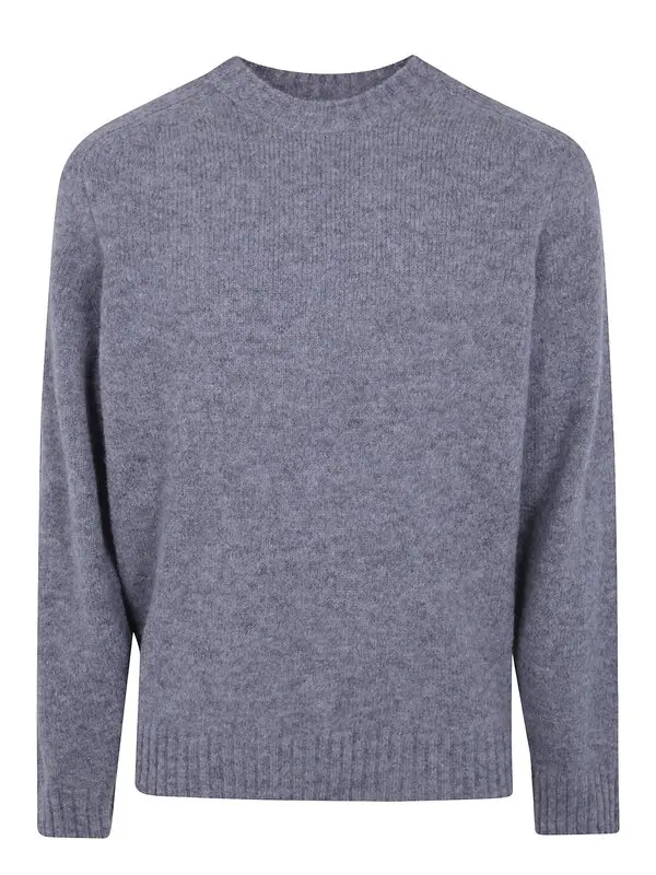 FILIPPO DE LAURENTIIS Round Neck Sweater - Gray