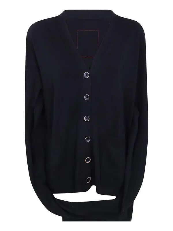 UMA WANG Cardigan Wrap Cardigan - Black