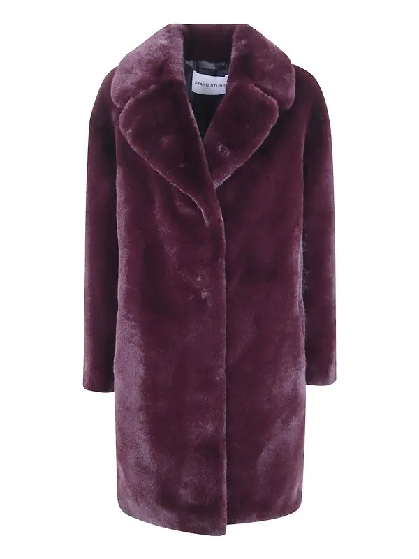 STAND STUDIO Cocoon Coat "camille - Red