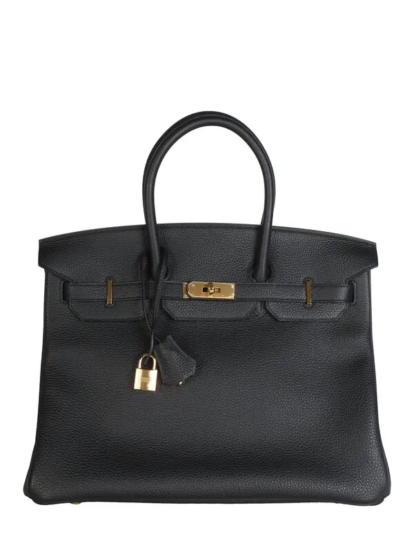 Hermès Togo Birkin 35 Ghw - Black