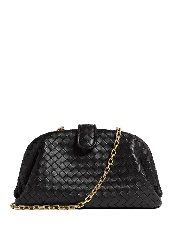 Bottega Veneta Small Lauren 1980 - Black