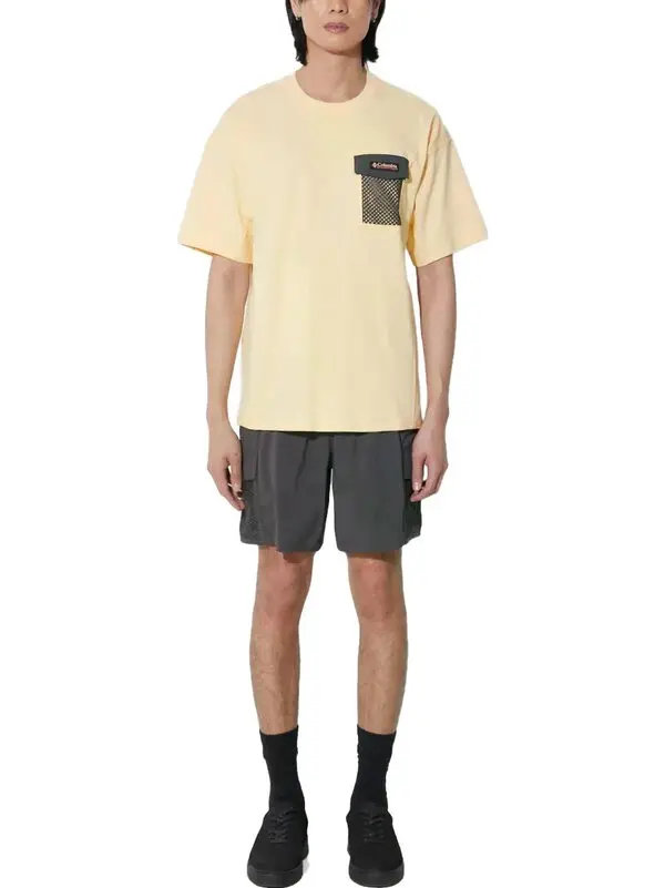 Columbia Mesh-pocket T-shirt - Neutrals