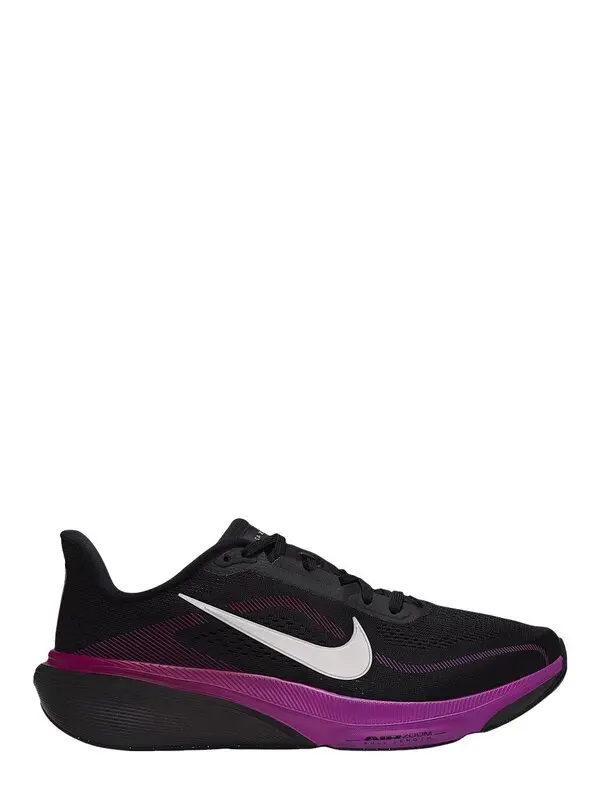 Nike Wmns Pegasus 42 Road Vivid Purple True Berry Metallic Silver - Black