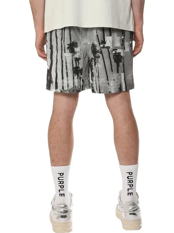 PURPLE BRAND Apos;s All Round Palms Pull-on Shorts - Blue