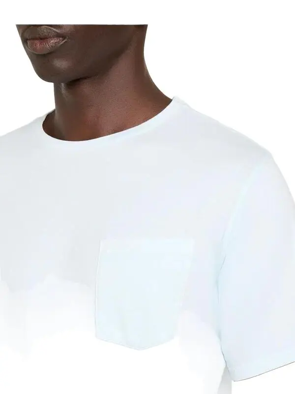Rag & Bone Apos;s Cotton Garment-dyed Pocket T-shirt - Cloud Blue
