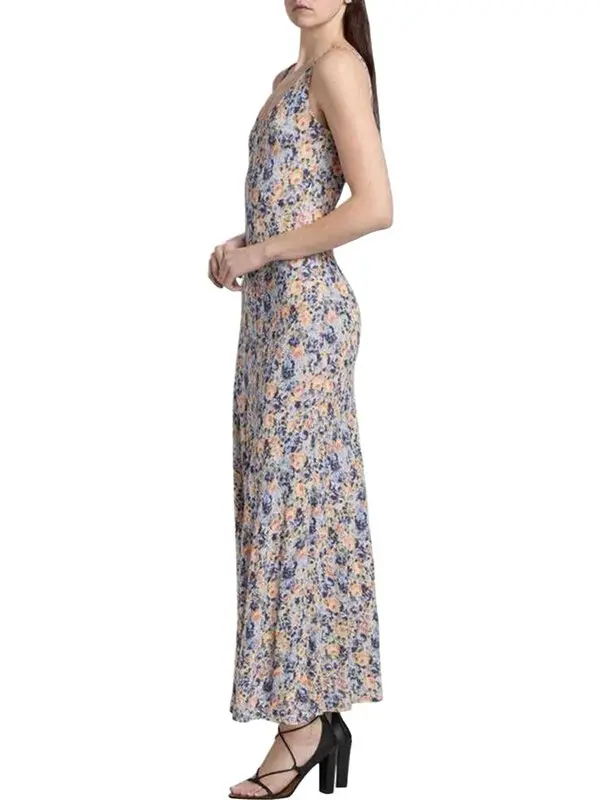 Ulla Johnson Yasna Floral Jersey Sleeveless Maxi Dress - Viola