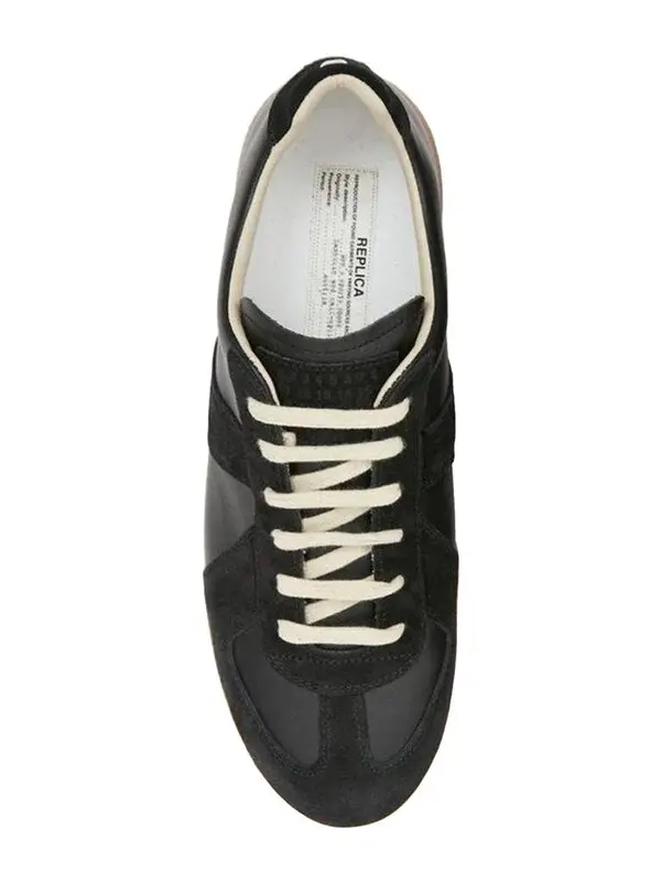 MAISON MARGIELA Apos;s Replica Leather Low-top Sneakers - Very/black