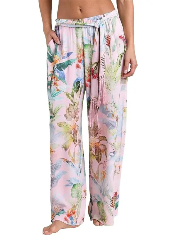 L & APOS;AGENCE Colorful Palm Geraldine Pants - Multi