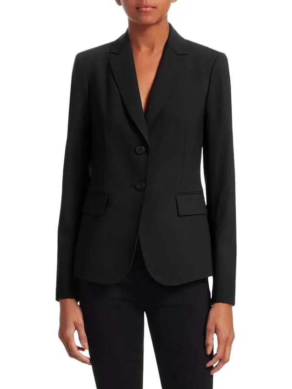 Theory Carissa Wool Blazer - Blk