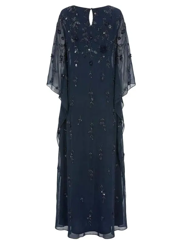 Mac Duggal Embellished Trapeze Dress - Midnight