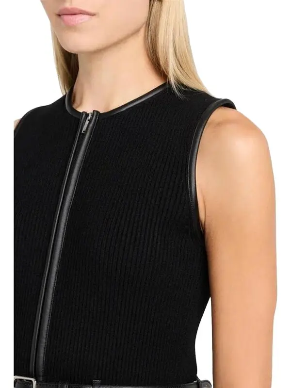 Simkhai Viretta Knit Mini Dress - Black