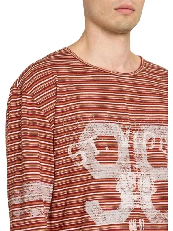 PURPLE BRAND Apos;s Striped Slub Jersey Shirt - Multi