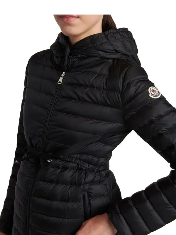 Moncler Barbel Long Down Parka - Black