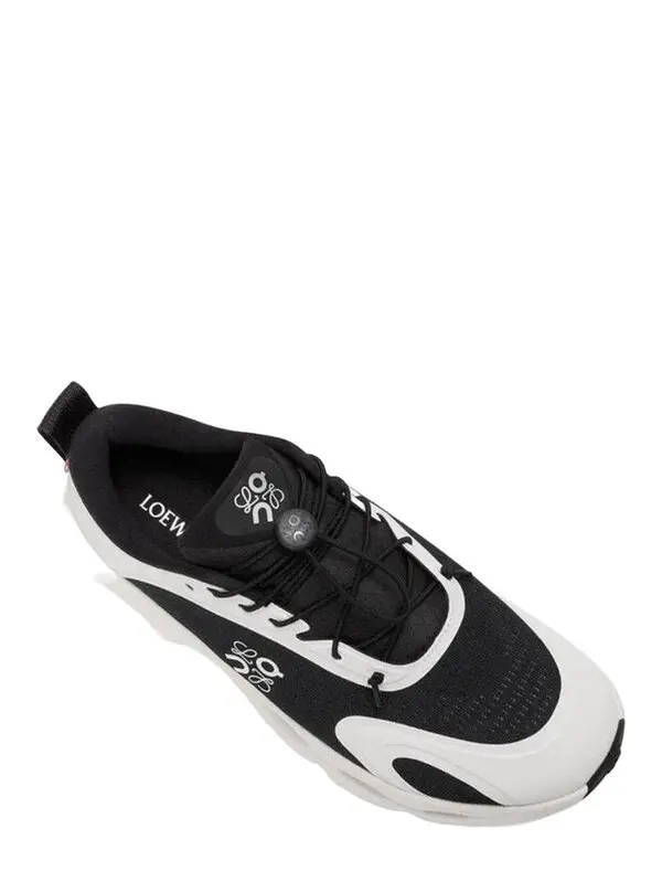 Loewe X On Cloudsolo Lightweight Sneakers - Black/eggshell
