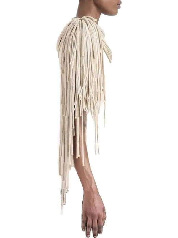 Altuzarra Carrington Scarf Top - Wheat