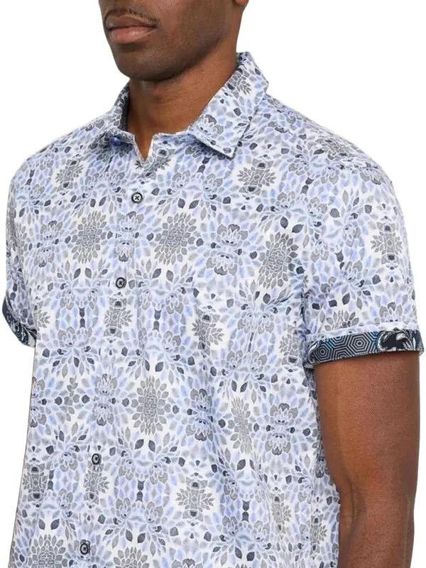 Robert Graham Apos;s Amagansett Satin Short-sleeve Shirt - Multi