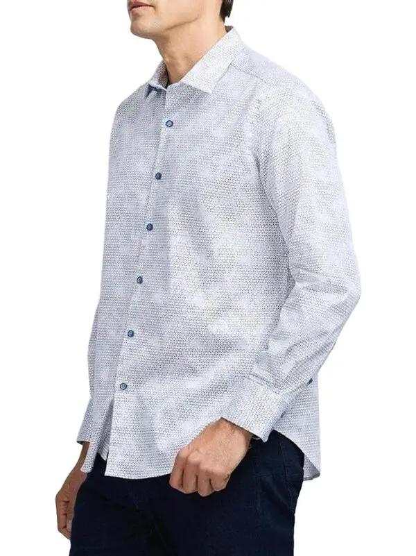 Robert Graham Apos;s Akehurst Geometric Stretch Sport Shirt - Multi