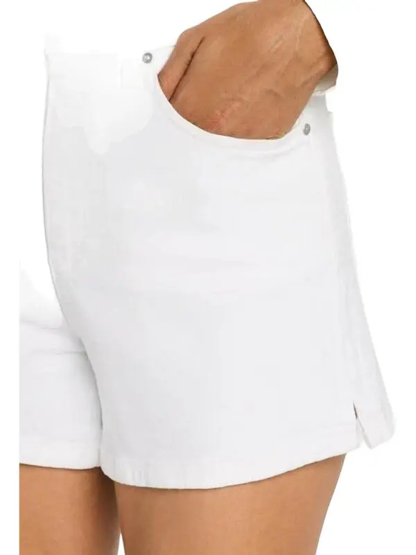 Paige Dani Denim Shorts - Crisp White