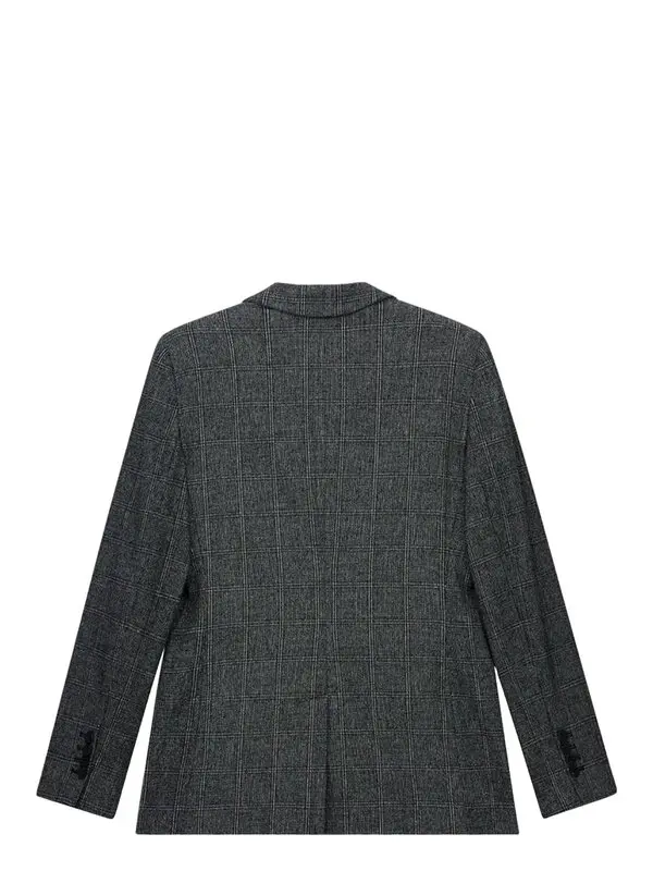 Emporio Armani Plaid Notch-lapel Jacket - Multi