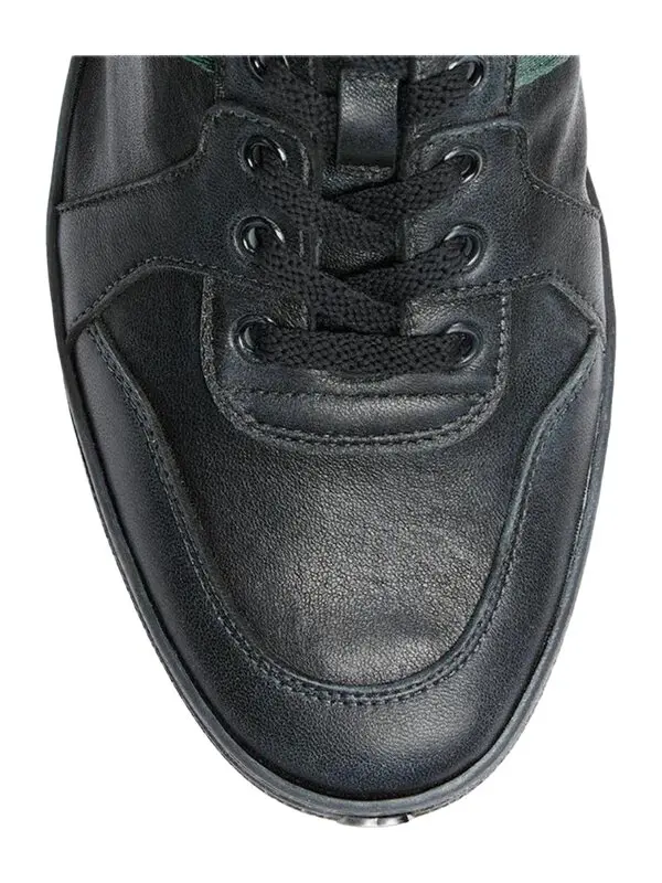 Gucci Apos;s Coda Leather Low-top Sneakers - Black