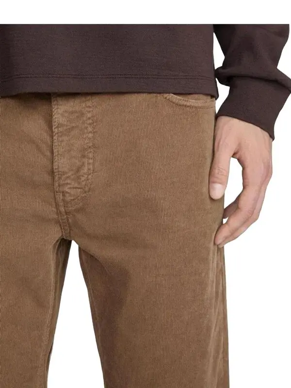 FRAME Corduroy Modern Straight Pants - Taupe