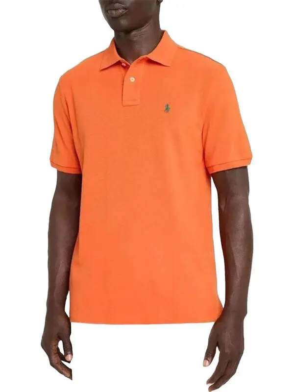 Polo Ralph Lauren Apos;s The Iconic Cotton Mesh Polo Shirt - Orange