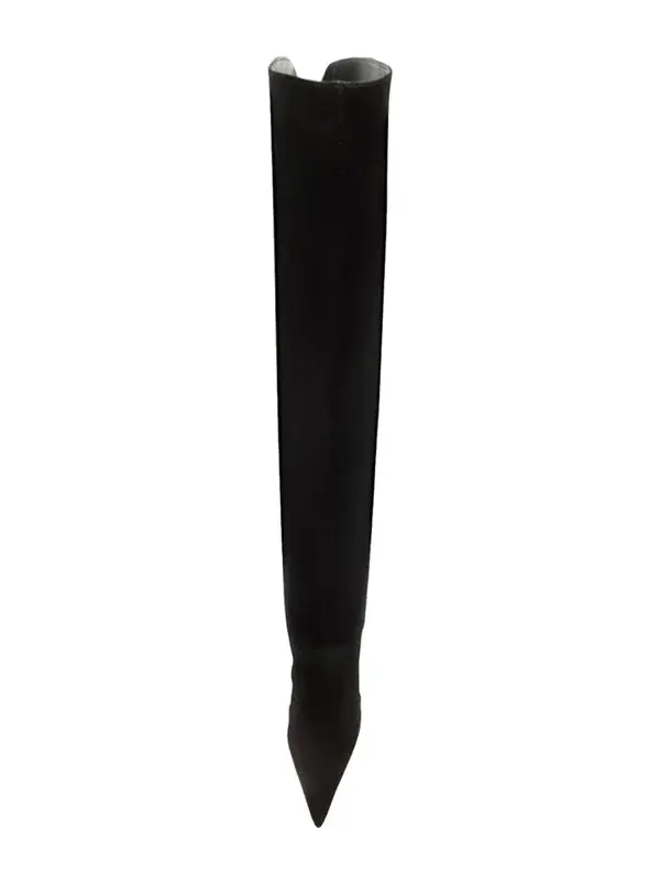 Schutz 85mm Mikki Suede Over-the-knee Boots - Black