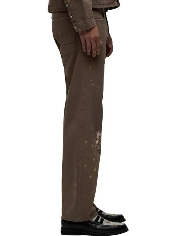 Hudson Jeans Apos;s Rylan Paint-splatter Straight-leg Jeans - Crestview