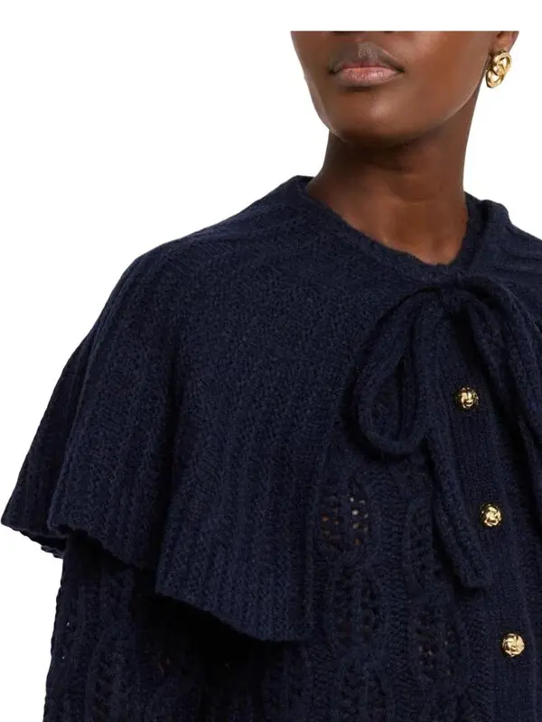 FRAME The Cape Sweater - Navy