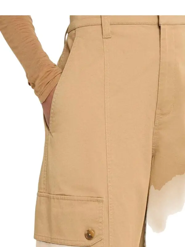 A.L.C. Carter Relaxed Straight Cargo Pants - Bark