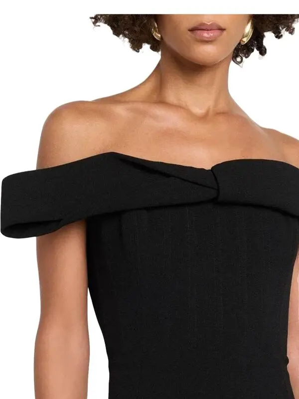 Rachel Gilbert Rydell Strapless Long Gown - Black