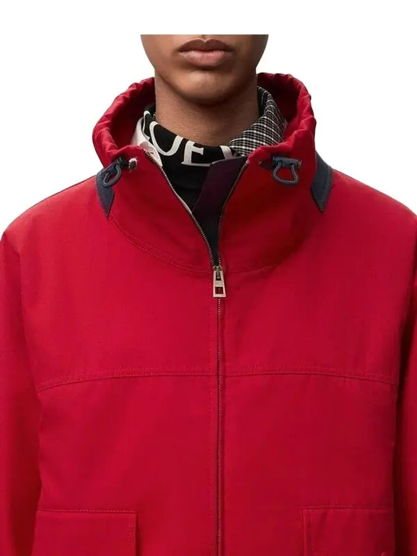 Loewe Lightweight Cropped Technical Jacket - Red