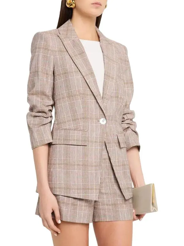 Veronica Beard Clayton Dickey Jacket - Raisin Multi
