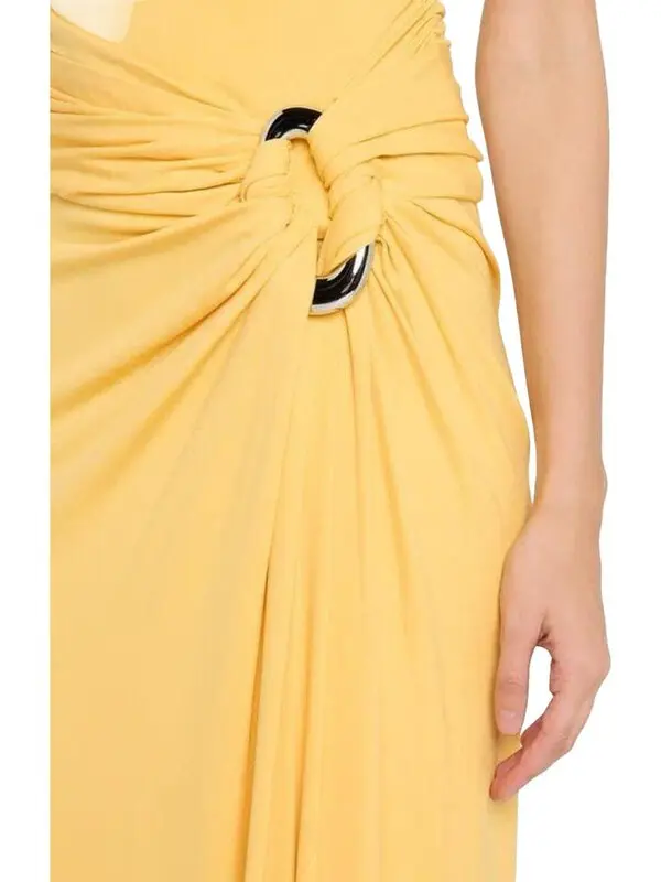Simkhai Emma Strapless Jersey Bustier Maxi Dress - Mango